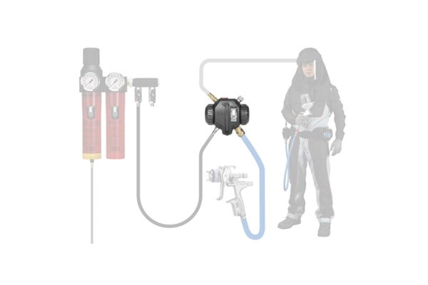 SATA Air Carbon Regulator For SATA Air Vision 5000 - Complete ...