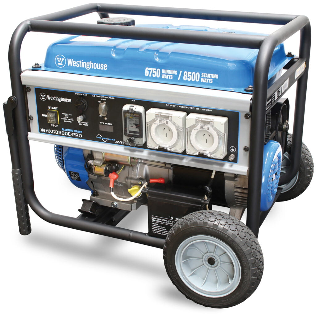 8.5kVA Westinghouse WHXC8500E-PRO Generator Electric Start - Complete ...